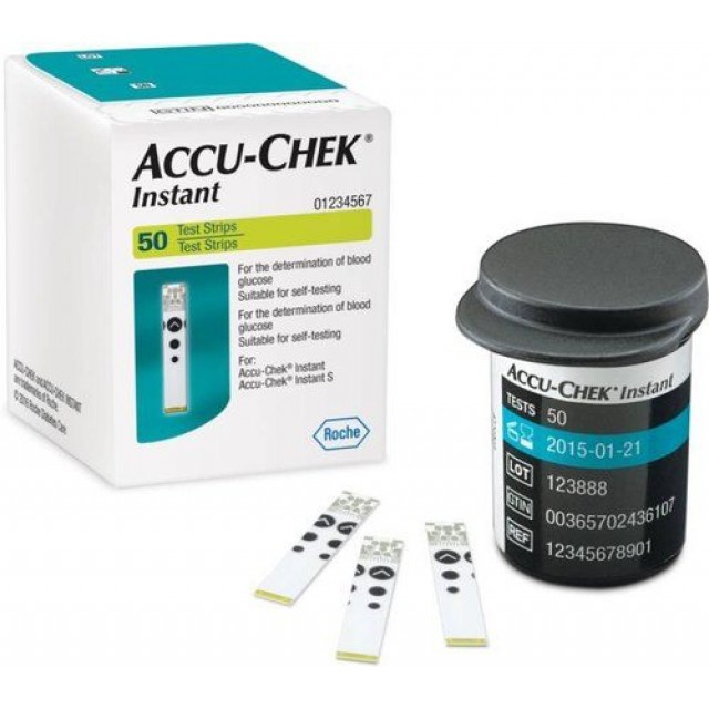 ACCU-CHEK INSTANT TEST TRAKE, 50 KOMADA