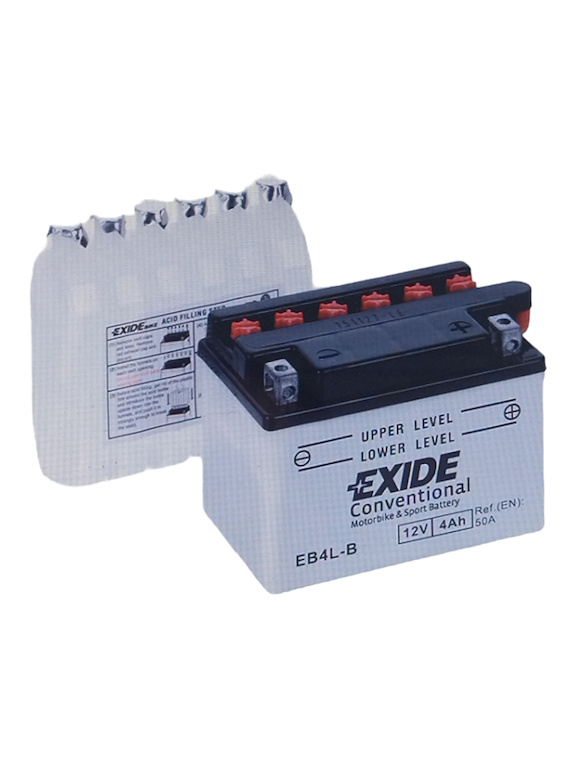 Akumulator Exide Bike EB4L-B 12V 4Ah Desni+