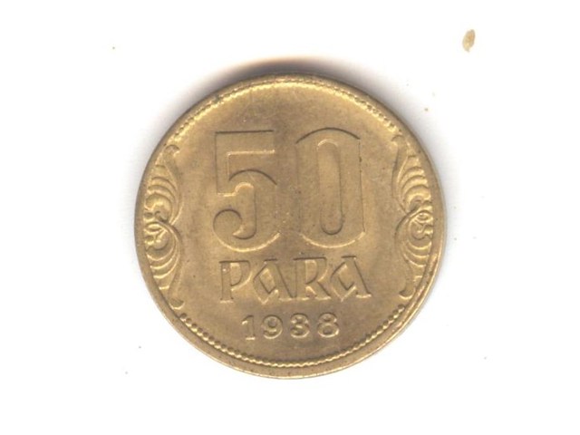 50 para 1938 UNC