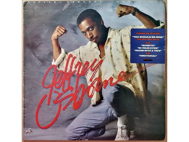 LP JEFFREY OSBORNE - Emotional (1985) ODLIČNA, NM/VG+