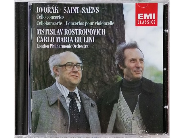 Dvorsk*, Saint-Saens* – Cello Concertos  CD