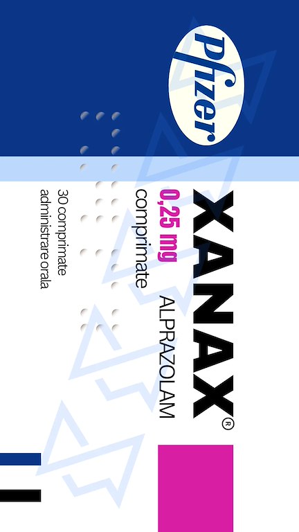 Xanax, bez našeg loga u pozadini