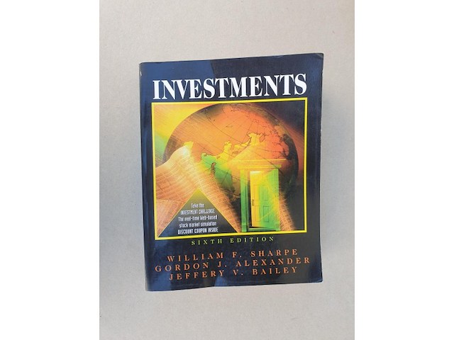Investments, 6th ed.-  Alexander, Bailey, Sharpe
