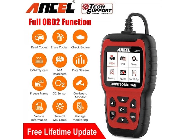 Ancel AS500 OBD2 Auto Diagnostika