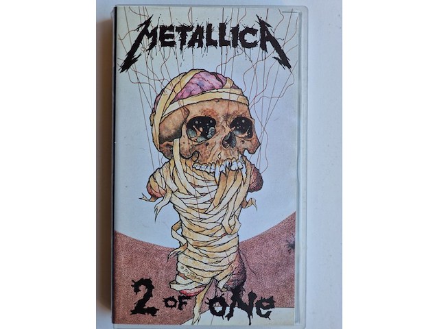 Metallica 2 Of One 1989 Hetfield Burton Original VHS
