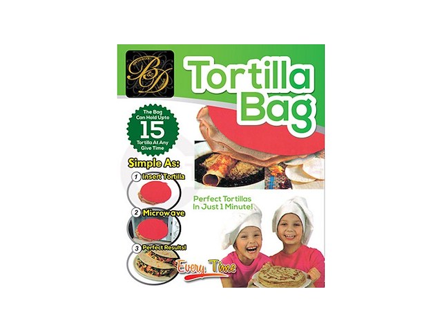 Tortilla Bag - Torbica za sendviče, tortilje, palačinke