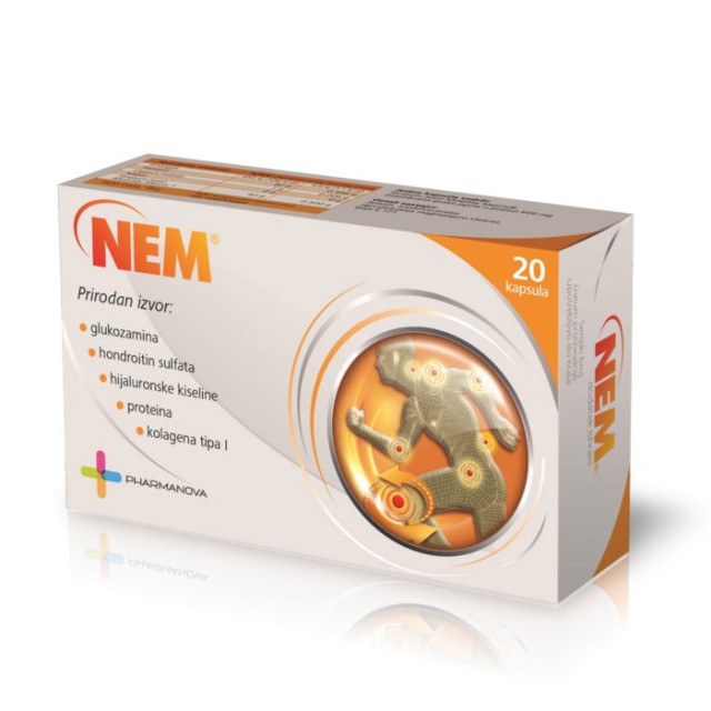 NEM KAPSULE 20X 500MG