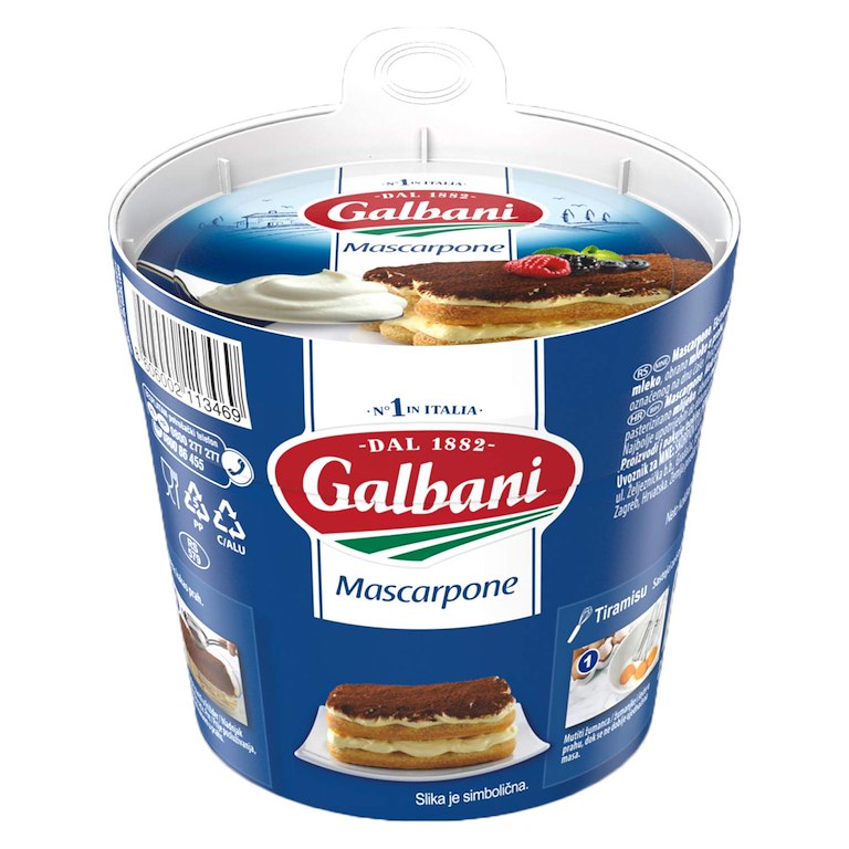 Galbani mascarpone ekstra meki sir 250 g