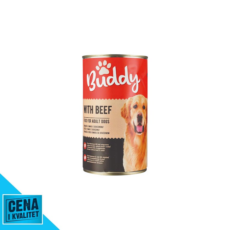 Buddy komadići u umaku goved 1250g buddy