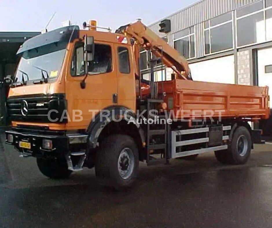 Mercedes-Benz 2024 AK 4x4 with crane HMF1153K2 kiper