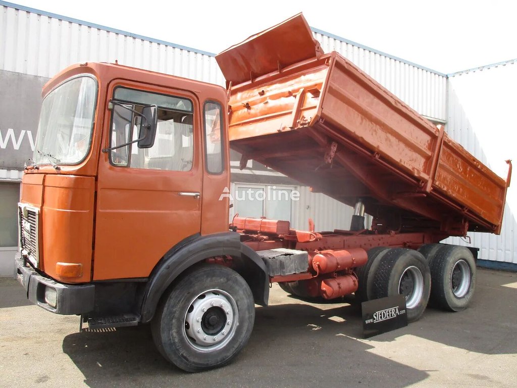 MAN 26.321 6x4 , 3 way tipper , ZF Manual , Spring suspension kiper