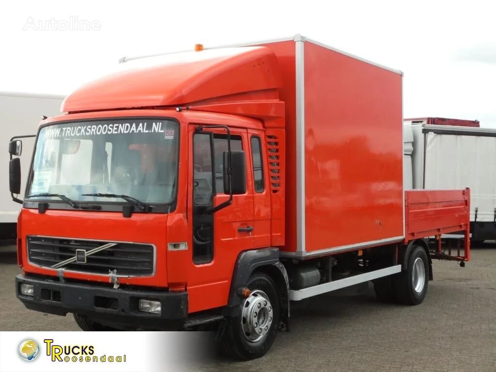 Volvo FL 220 + Manual + HMF 150 crane kamion s ravnom platformom