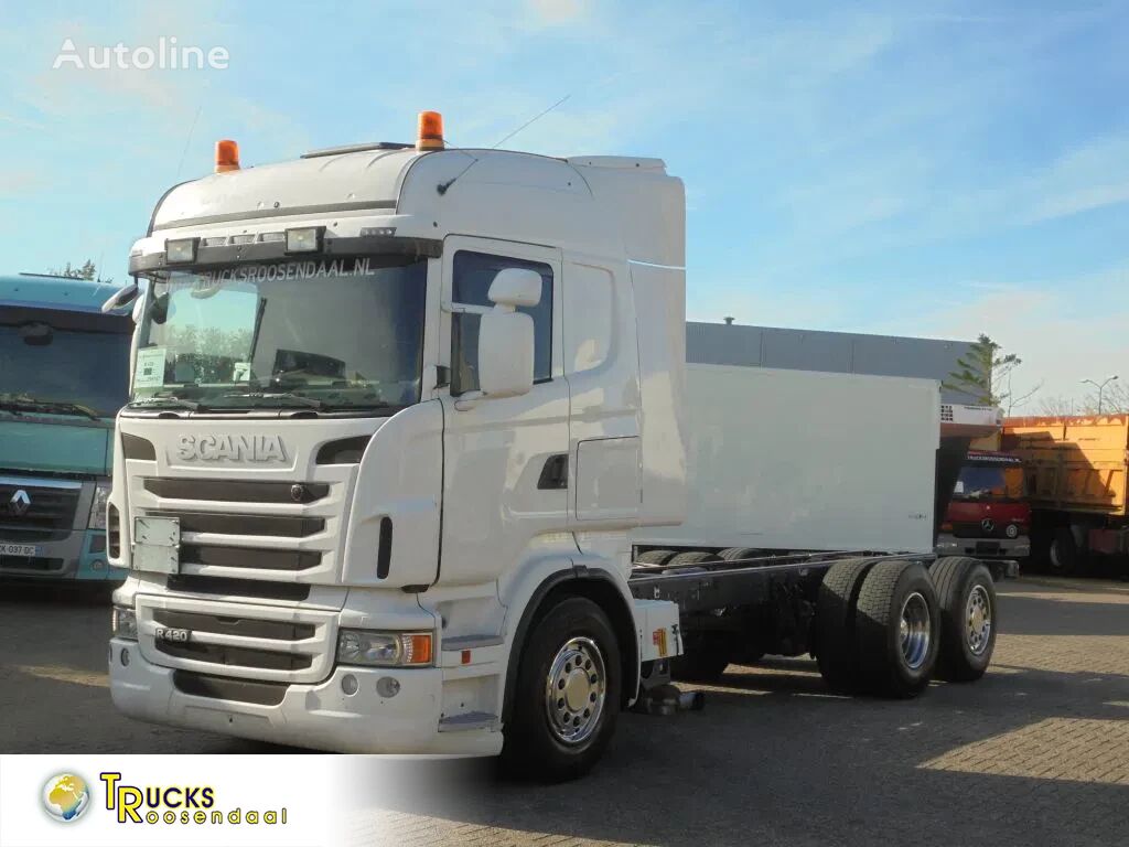 Scania R420 + Euro 5 + 6X2 + ADR kamion šasija