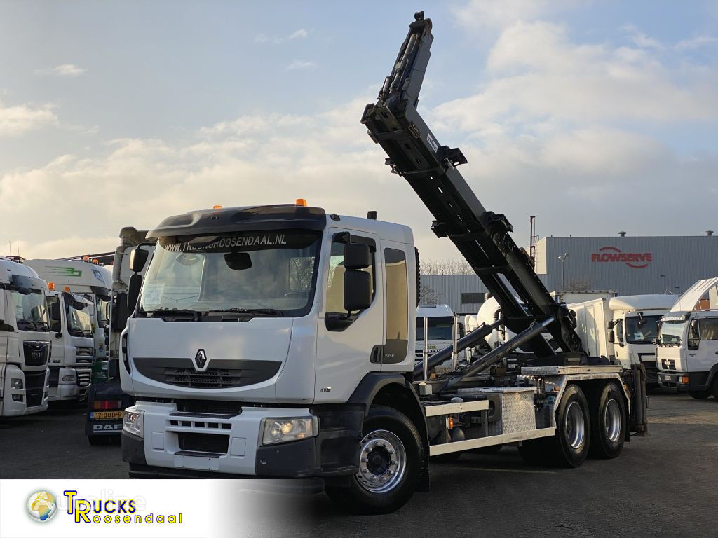 Renault Premium 410 DXI + Hook system + 6x4 kamion rol kiper
