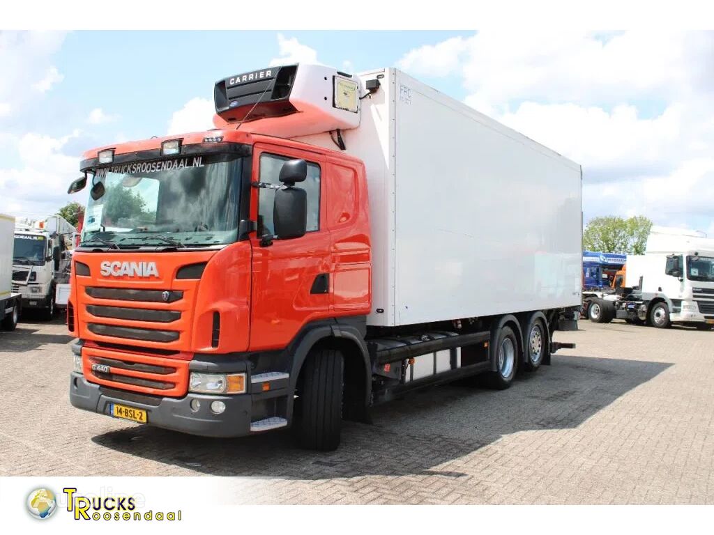 Scania G 440 + 6x2 + carrier + euro 5 + lift kamion hladnjača