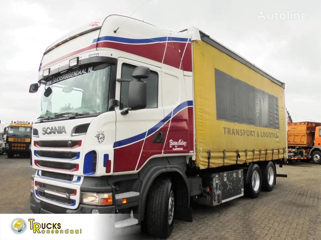 Scania R500 V8 + Euro 5 + Retarder + Lift + 6x2 kamion sa klizna zavesa cerada