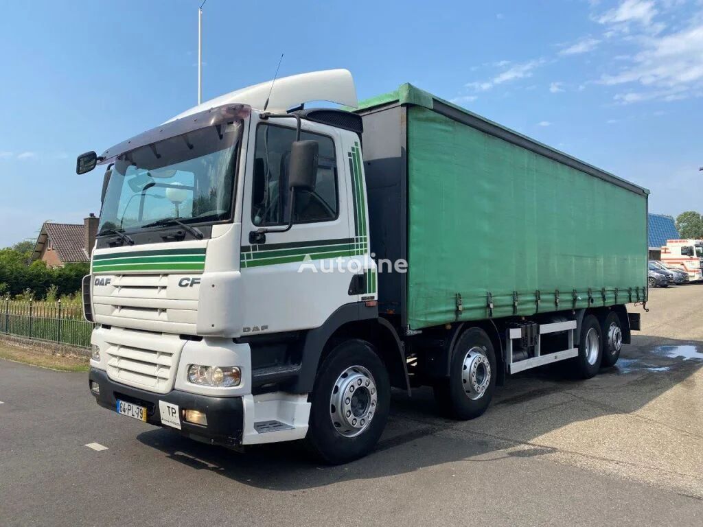 DAF CF 85.430 85CF 430 8x2 MANUAL EURO 3 kamion sa klizna zavesa cerada