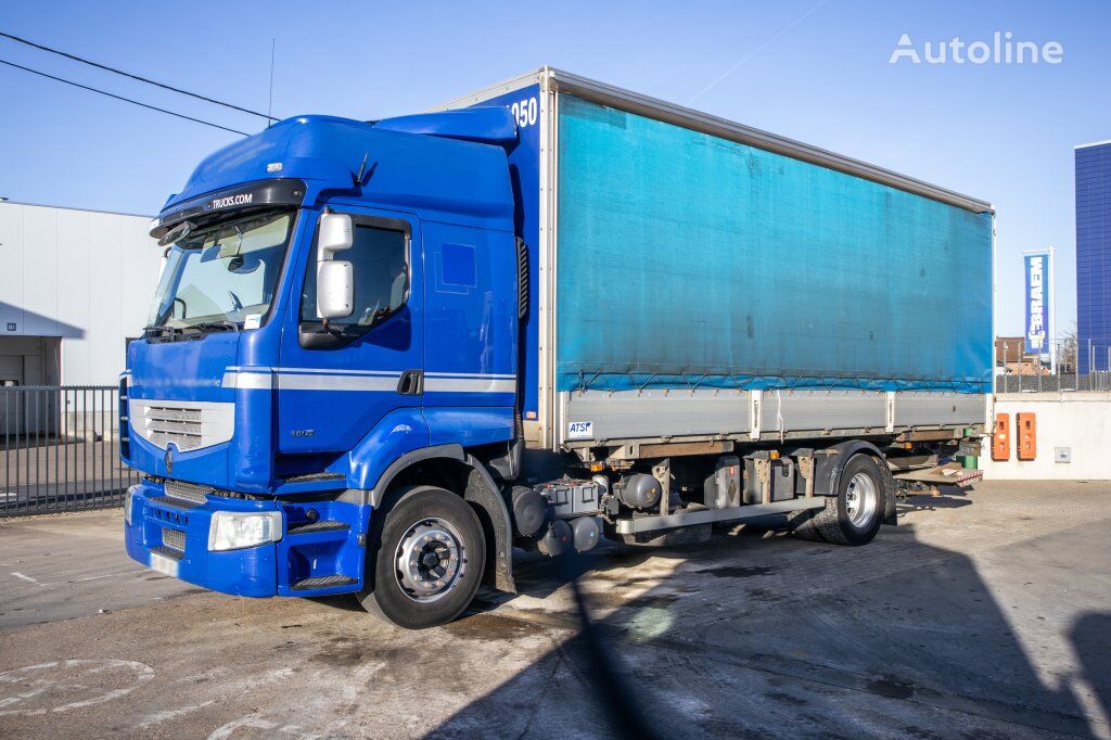 Renault PREMIUM 380DXI+E5+DHOLLANDIA kamion sa klizna zavesa cerada