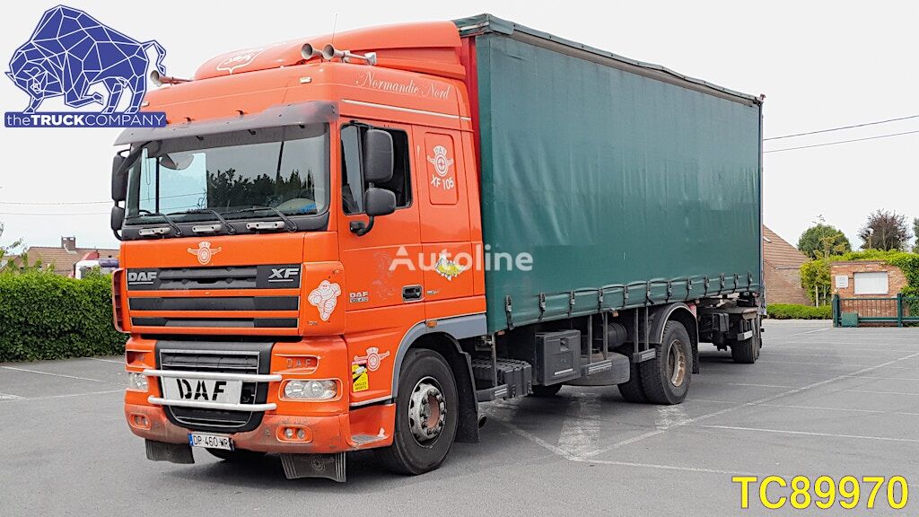 DAF XF 105 460 Euro 4 kamion sa klizna zavesa cerada