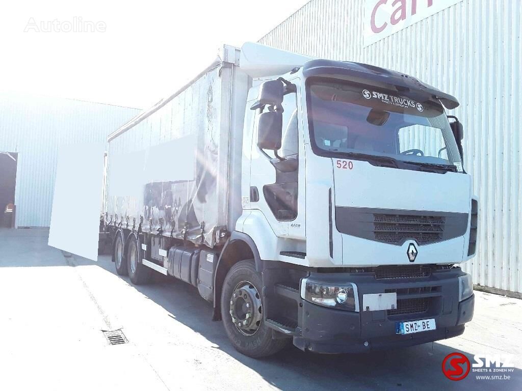 Renault Premium 460 6x4 combi kamion sa klizna zavesa cerada