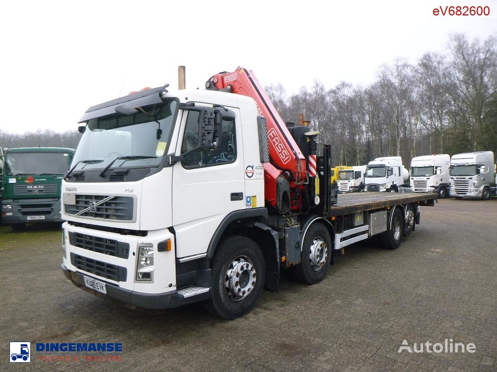 Volvo FM 400 8x2 RHD + Fassi F455 RA 2.25 kamion platforma