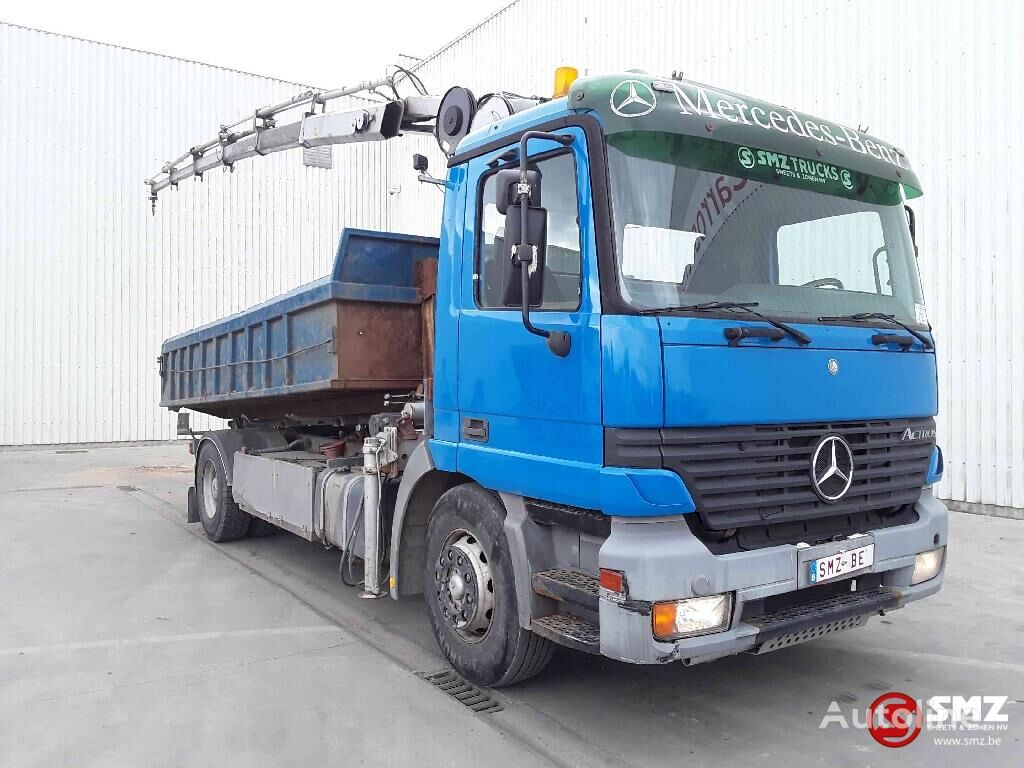 Mercedes-Benz Actros 1835 hiab 112-5 vozilo za prevoz kontejnera