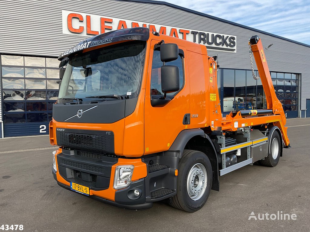 Volvo FE 350 Hyva 14 Ton portaalarmsysteem kamion autopodizač kontejnera