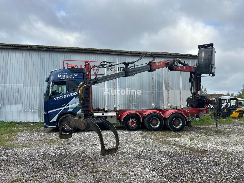 Volvo FH16 750, 8x4 TIMBER TRUCK + CRANE kamion za prevoz drva