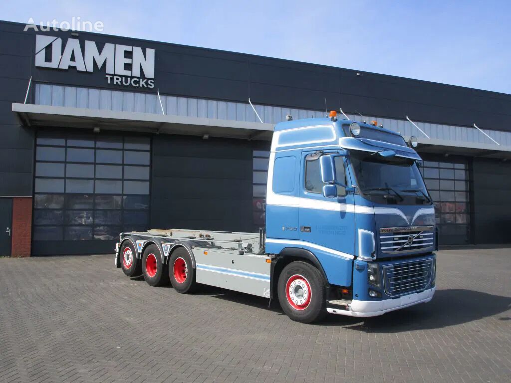 Volvo FH 16.750 8x4 ( Tridem ) HMF Kabelsysteem kamion sa kukom za podizanje tereta