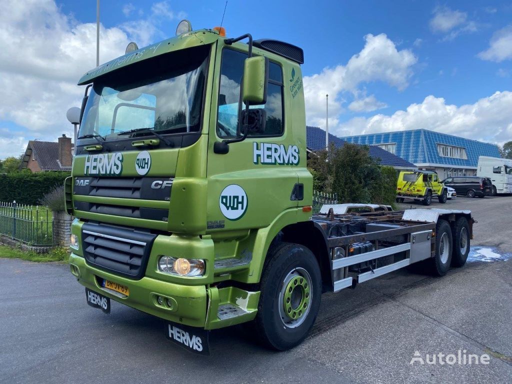 DAF CF 85.380 CF 380 FULL STEEL SPRING HOLLAND TRUCK 380 HP kamion sa kukom za podizanje tereta