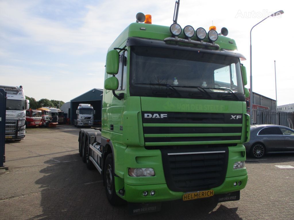 DAF XF 105.460 105.460 EURO 5 !!! HOLLAND TRUCK MANUALGEARBOX !!! kamion sa kukom za podizanje tereta