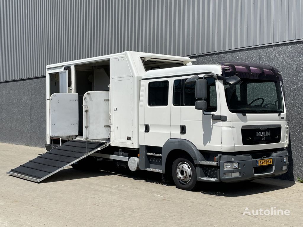 MAN TGL 8.180 / Paardenwagen / Only 97.298 km / Ex Overheid / Euro5 kamion za prevoz konja