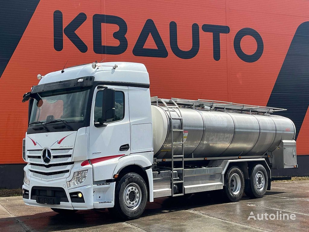 Mercedes-Benz Actros 2558 6x2*4 TANK 15000 l / 4400+4000+2200+4400 l vozilo za stočnu hranu