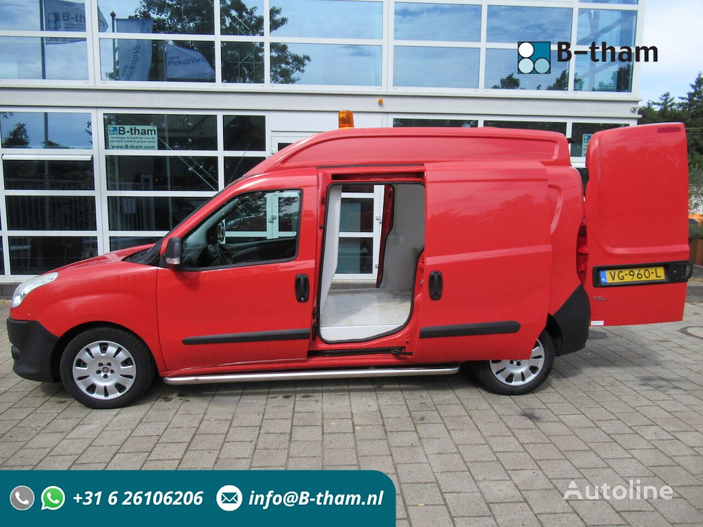 FIAT Doblò Cargo XL 1.6 MultiJet 77KW Maxi Lang + Hoog, 2 x Schuifdeu minibus furgon