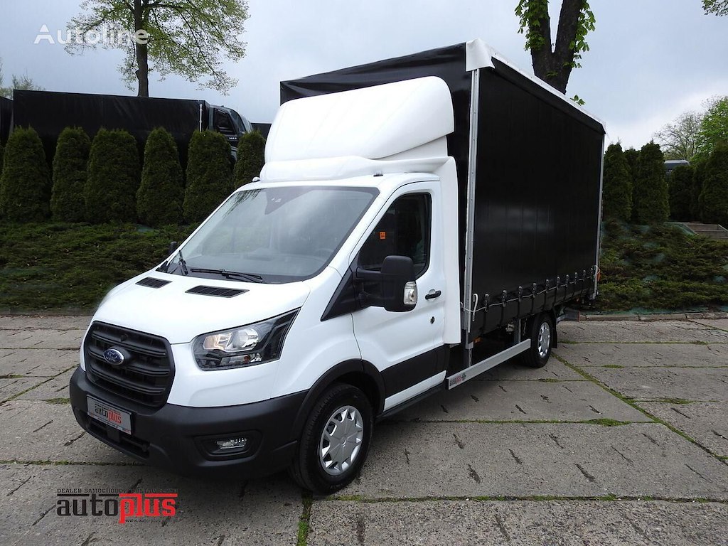 Novi Ford TRANSIT NOWY PLANDEKA WINDA 8 PALET TEMPOMAT KLIMATYZACJA ASO GW kamion s ceradom < 3.5t