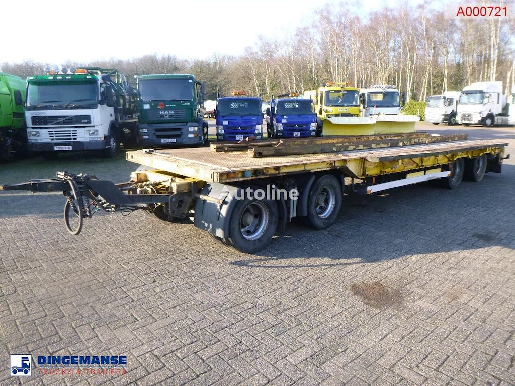 Nooteboom 4-axle lowbed drawbar trailer ASD-40-22 prikolica platforma