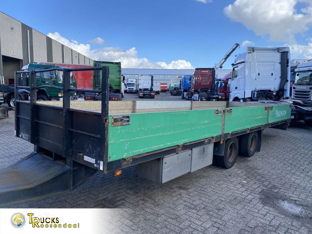 Lako CF 85.360 + 2 axle prikolica sa ravnom platformom