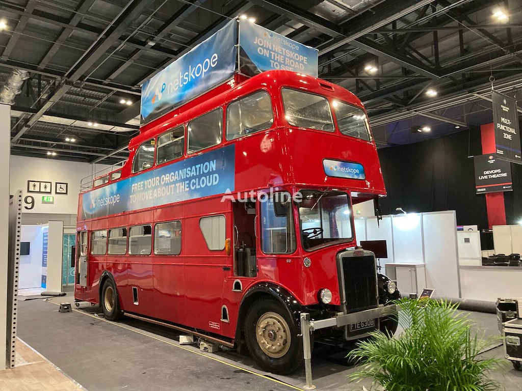 Leyland PD3 British Triple-Decker Bus Promotional Exhibition dvospratni autobus