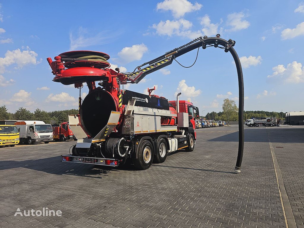 MAN WUKO LARSEN for collecting liquid waste vozilo za čišćenje kanalizacije