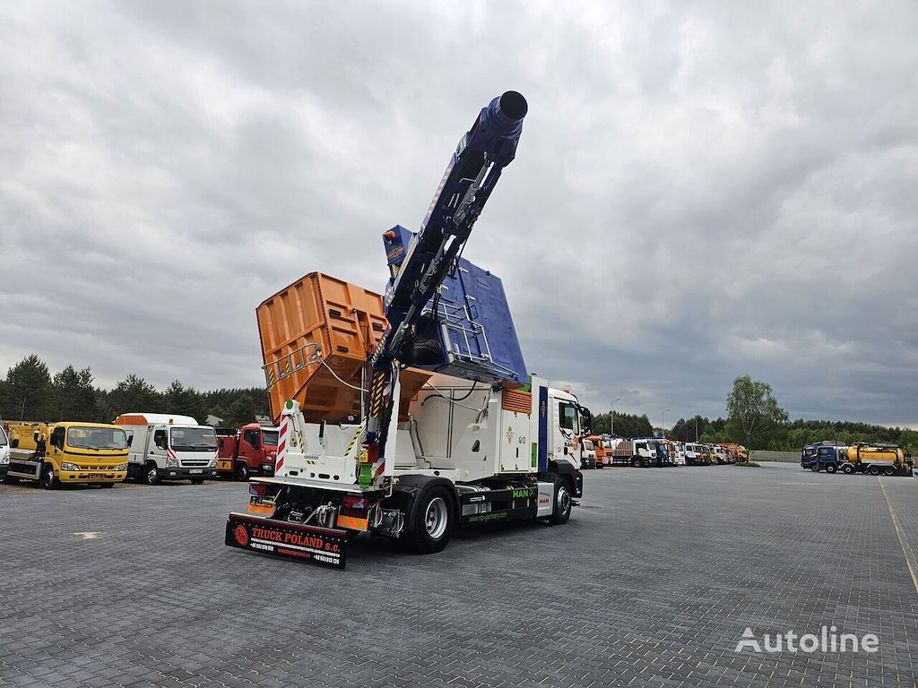 MAN RSP ESE 18/4-KM Saugbagger vacuum cleaner excavator suctionin vozilo za čišćenje kanalizacije