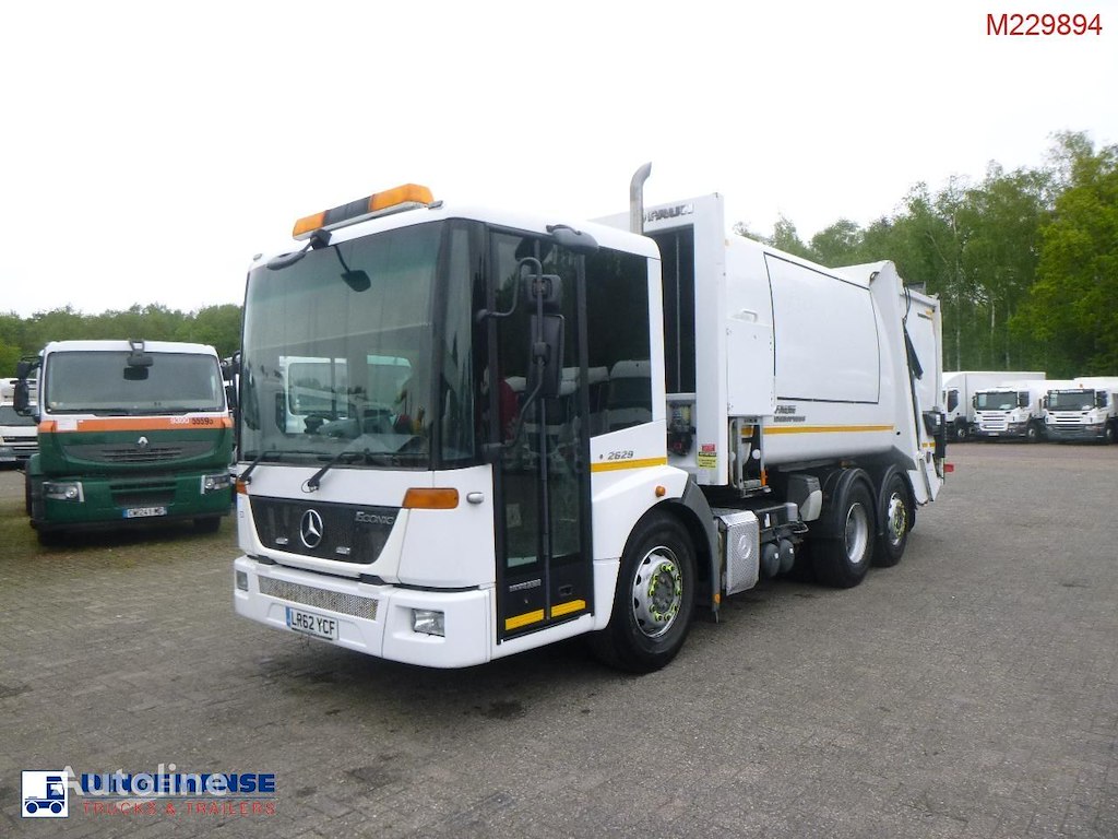 Mercedes-Benz Econic 2629 6x2 RHD Faun Variopress refuse truck kamion za smeće
