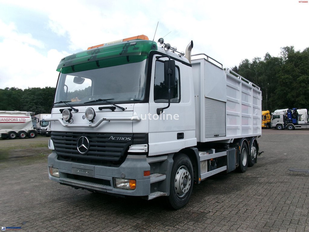 Mercedes-Benz Actros 2535 6x2 vacuum tank Saugbagger vozilo za čišćenje kanalizacije