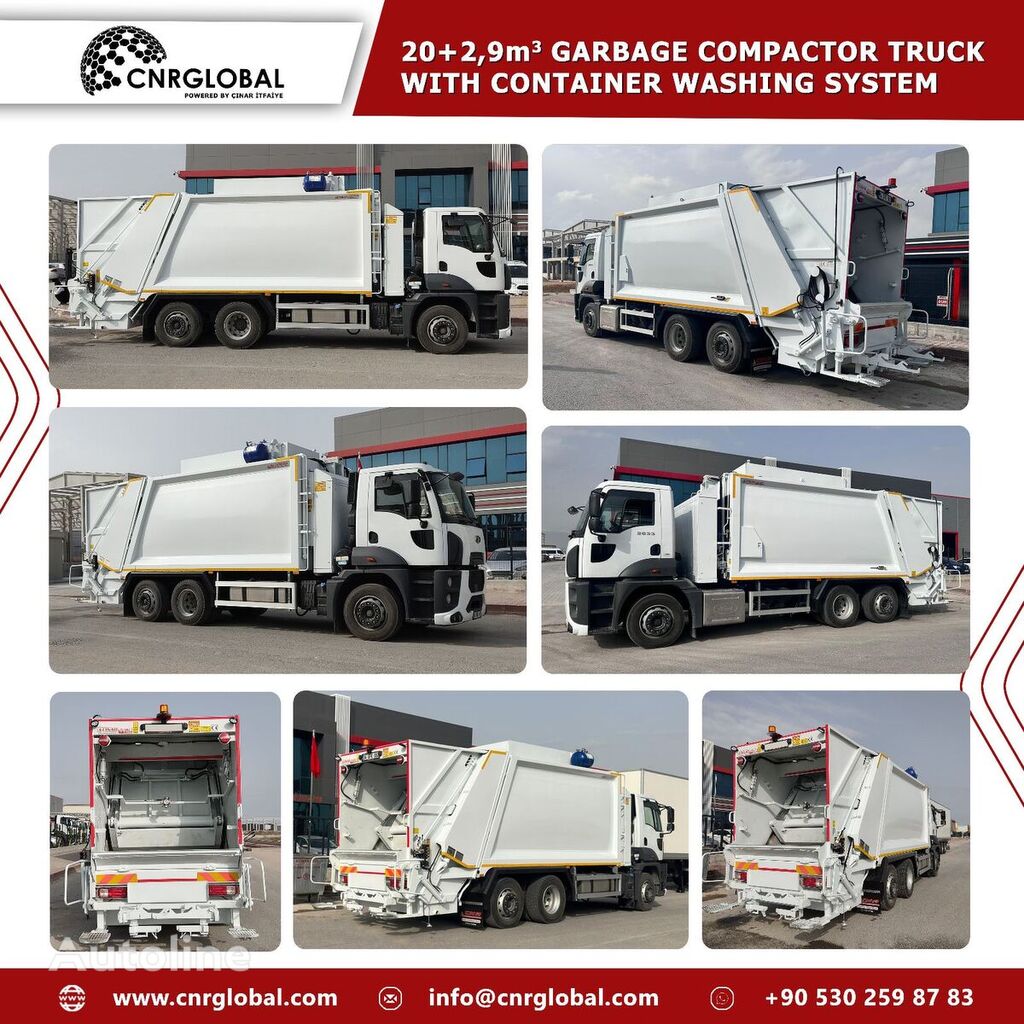 Novi Ford 20+2,9 m³ GARBAGE COMPACTOR TRUCK kamion za smeće