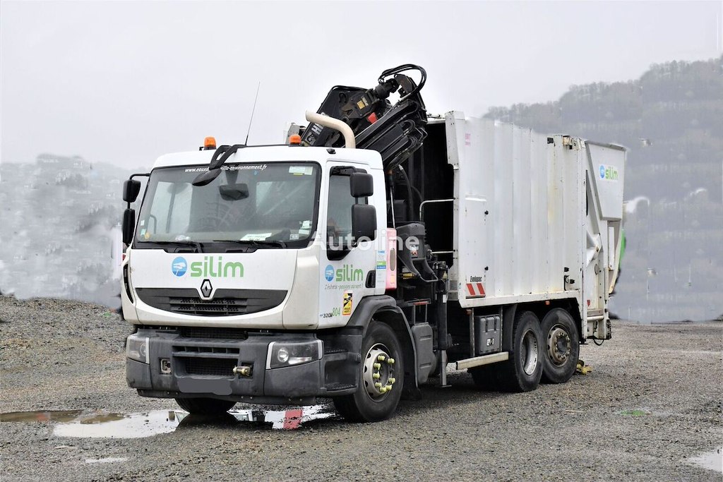 Renault Premium 320DXI*Müllwagen + HIAB 166E-3HIDUO/FUNK kamion za smeće