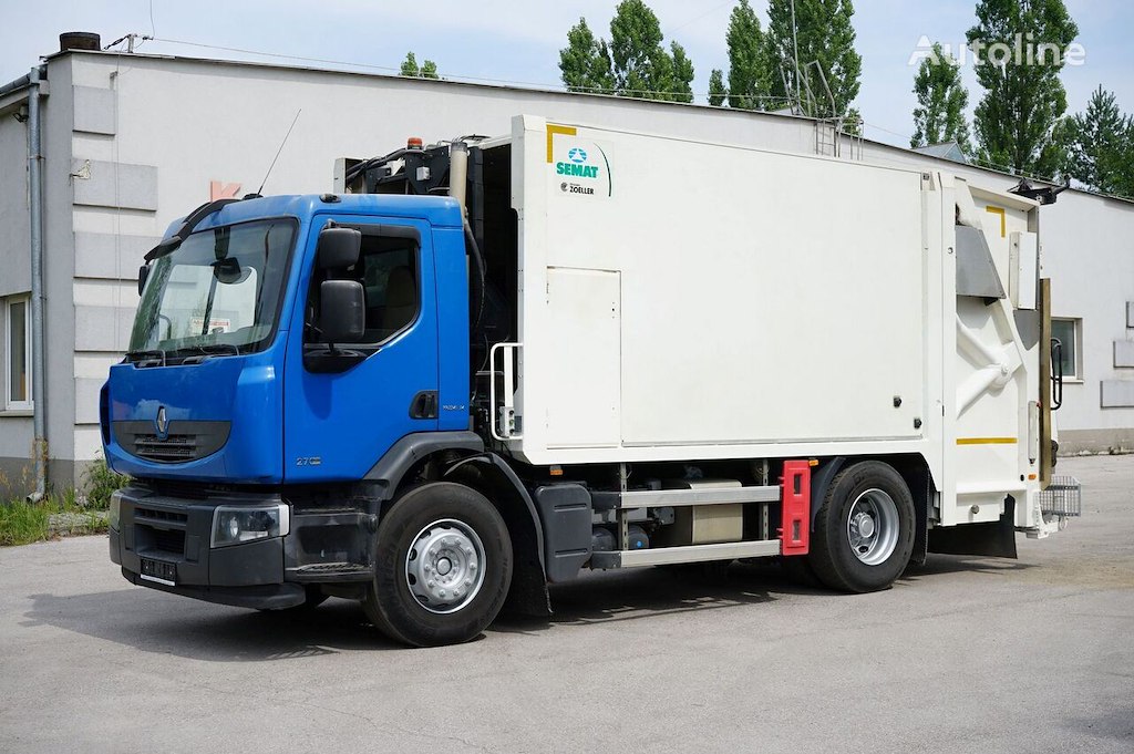 Renault Premium śmieciarka dwuosiowa SEMAT 17m3 EURO 5 kamion za smeće