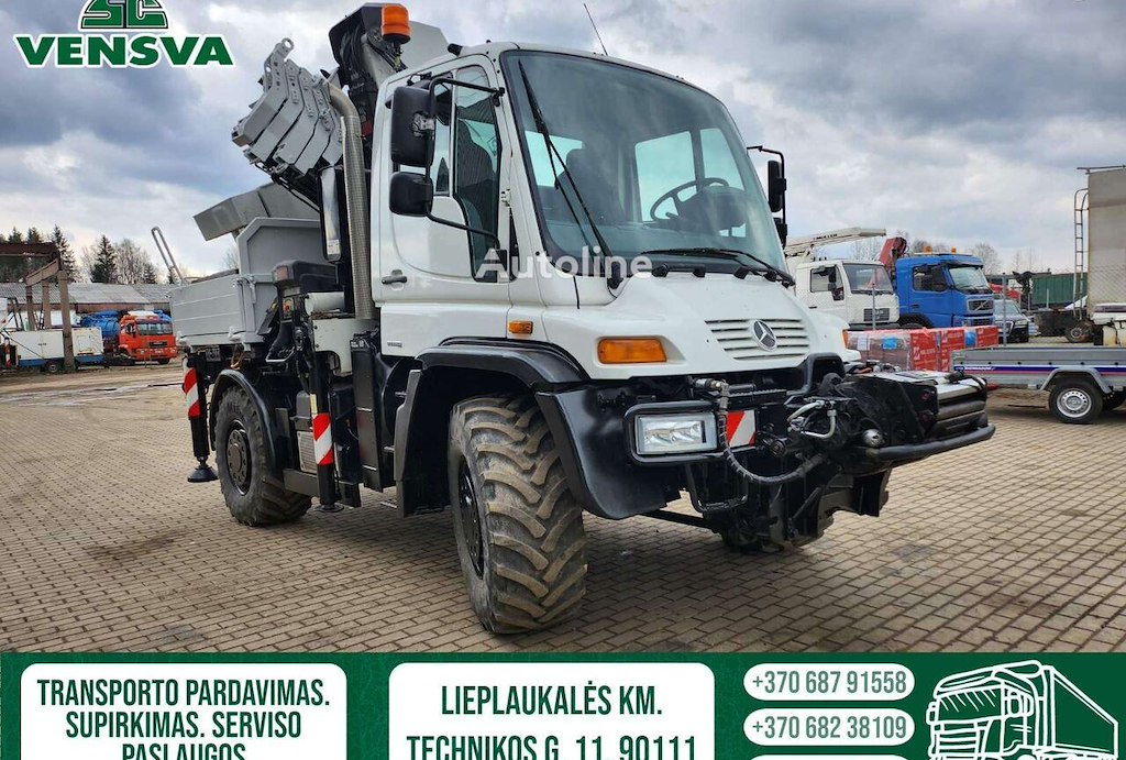 Mercedes-Benz UNIMOG U500 405/40 univerzalna komunalna mašina