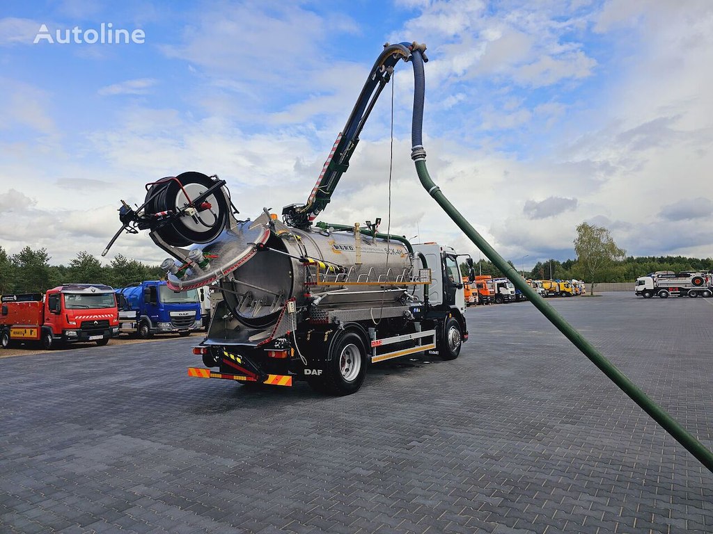 DAF WUKO SCK-4HW for collecting waste liquid separators kombinovano vozilo za čišćenje kanalizacije