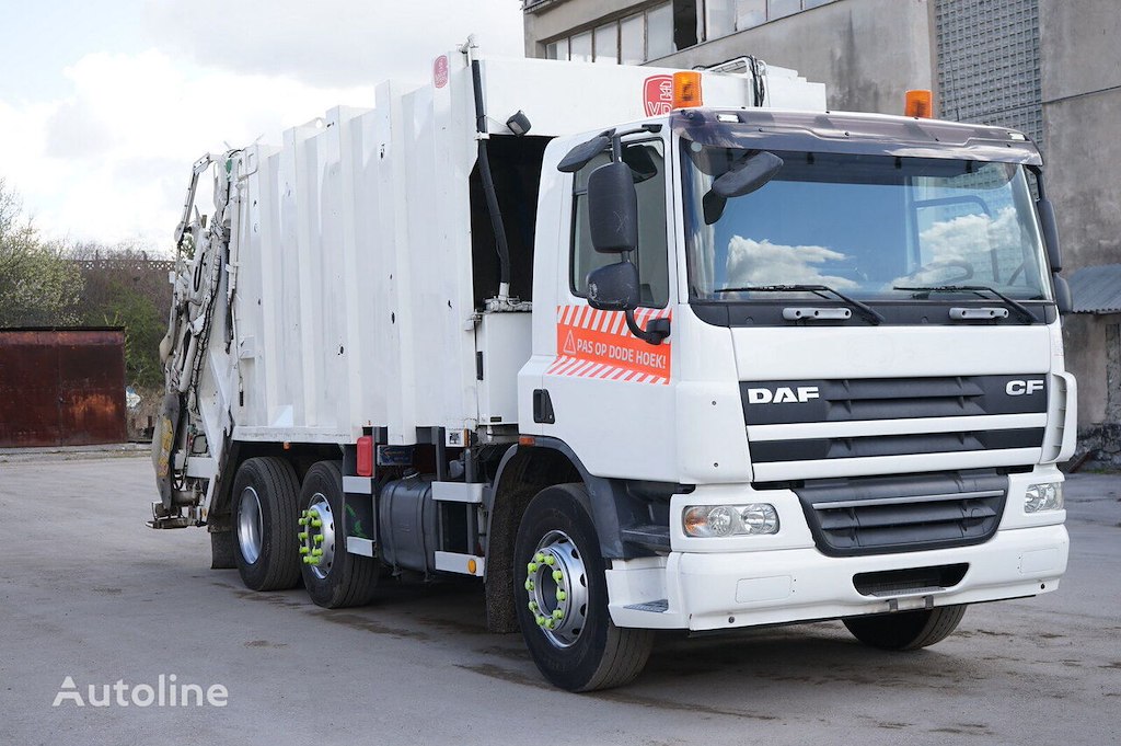 DAF CF 75.250 śmieciarka MOL VDK PUSHER 20m3 EURO 5 kamion za smeće