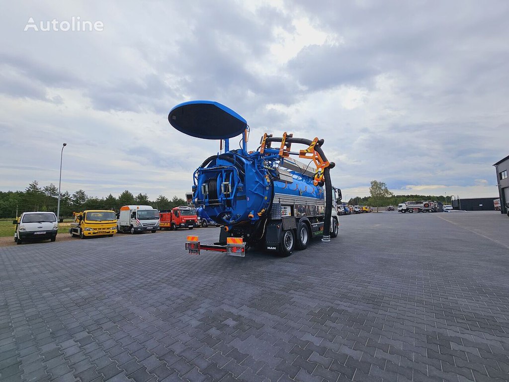 MAN WUKO KAISER EUR-MARK PKL 7.9 FOR CLEANING OF SEEDS kombinovano vozilo za čišćenje kanalizacije