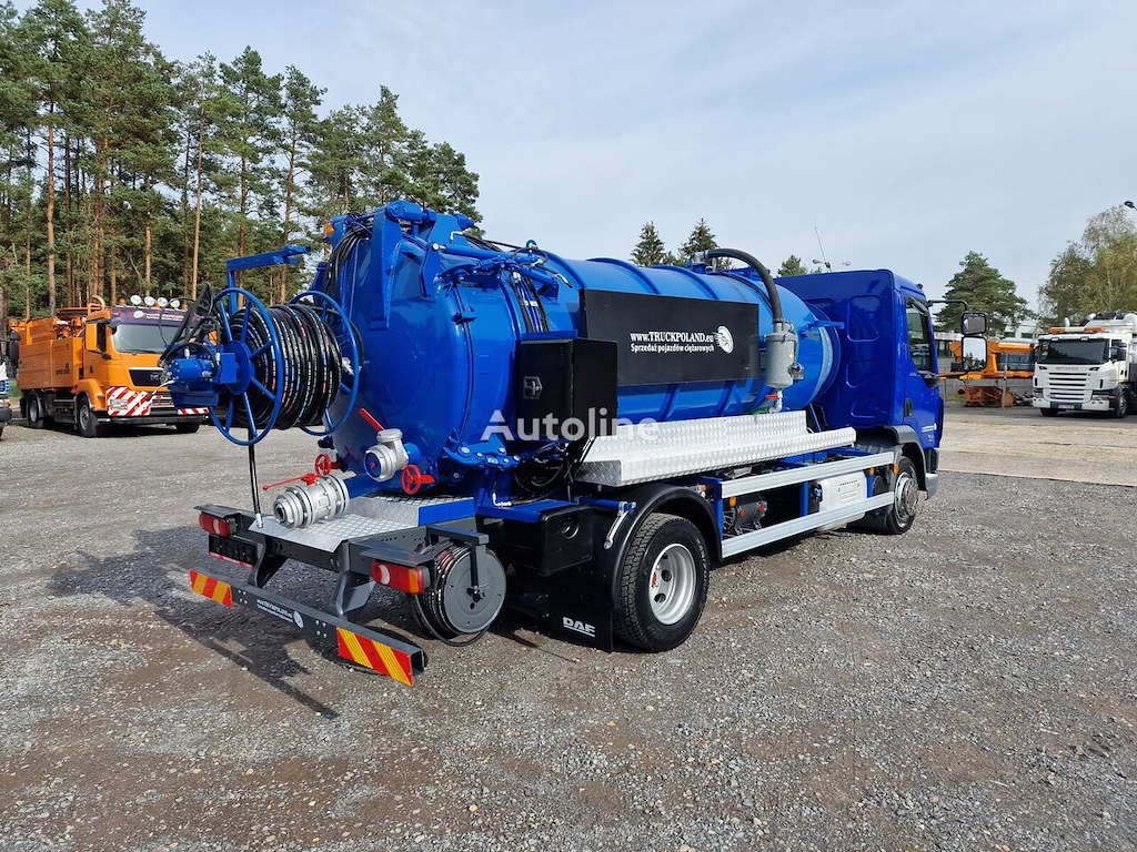 DAF LF EURO 6 WUKO for collecting liquid waste from separators kombinovano vozilo za čišćenje kanalizacije